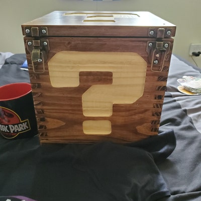 Super Mario Coin Box Video Game Decor / Retro Gaming - Etsy