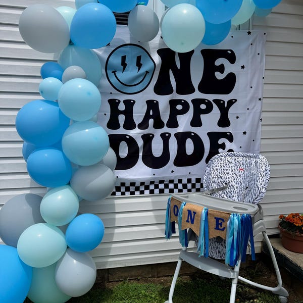 Dinosaur 2nd Birthday Backdrop | Dino TWO Rex Birthday Party Decor ...