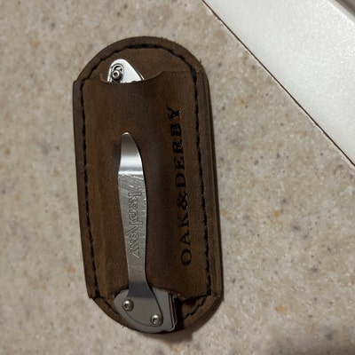 Knife Sheath, Belt Sheath, Horizontal Knife Sheath, Leather Knife ...