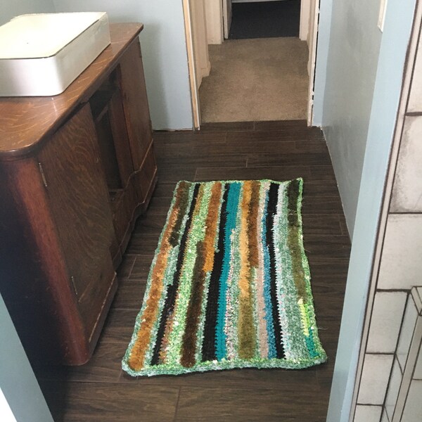 Hand Crochet Rag Rug - Graph - Etsy