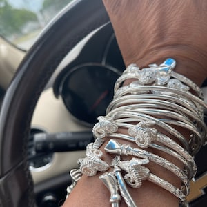 110 West Indian Bangle Conch Lambi Shell With Calypso Pattern | Etsy