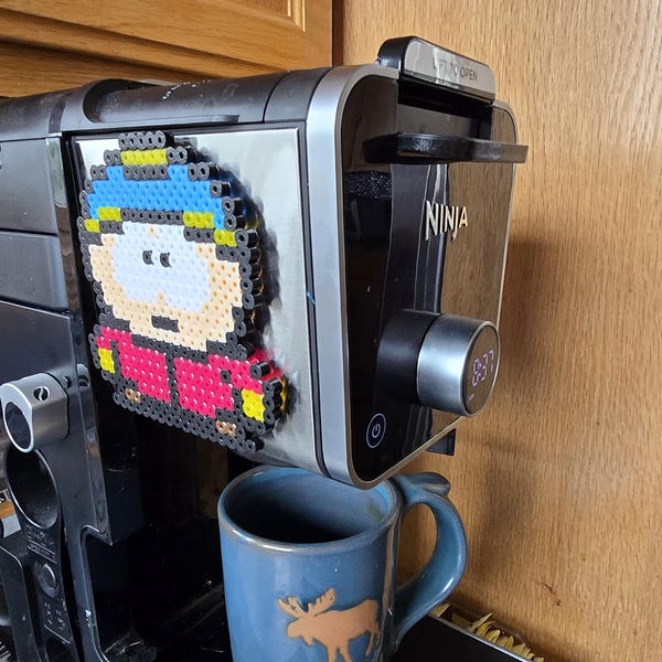 CARTMAN PERLER MAGNET: Handmade to Order With Fuse Beads, South Park ...