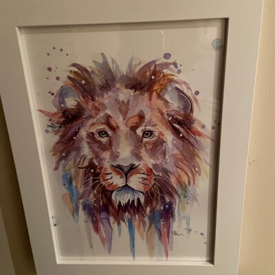 Fox Red Labrador, Watercolour Print, Labrador Painting, Print ...