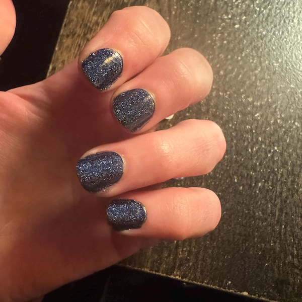 Tombstone Bone Grey Holographic Nail Polish - Etsy