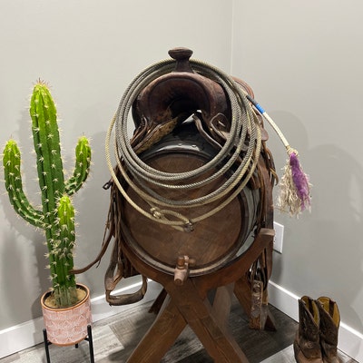 Real Used Cowboy Lariat-lasso Rope-western Decor-farmhouse - Etsy