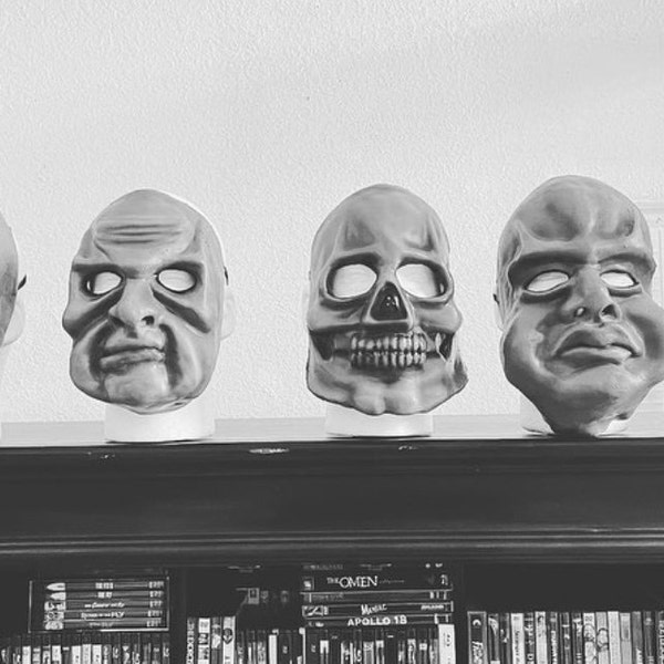Greyscale Twilight Zone Masks: Complete Set - Etsy