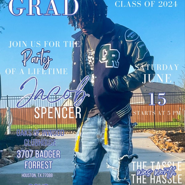 Graduation Pop Out Invitation; Diploma Invitation; Class of 2025 ...