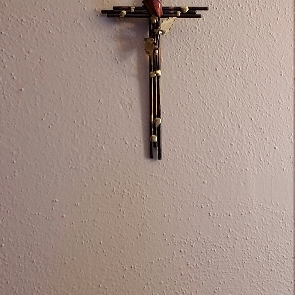 Metal Sculpture Wall Cross,metal Wall Signs,cross Metal Sign,jesus ...