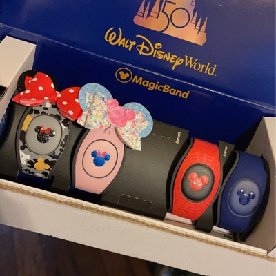 Magic Band 1.0 & 2.0 Mickey Head Inspired for Magic Band Decal, Magic ...