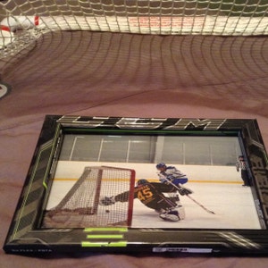 Set of 4 Hockey Puck Frames-free SHIPPING in US | Etsy