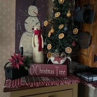Primitive Snowman Sign,winter Sign,snow Sign,primitive Sign,rustic Sign ...