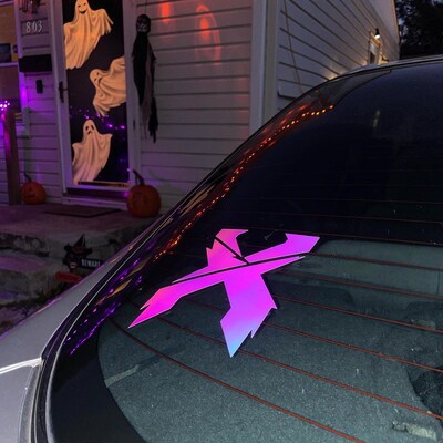 X EDM DJ Car Decal-vinyl Decal Sticker - Etsy