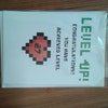 Personalised Level up Birthday Card, Level up Card, Retro Gaming Card ...