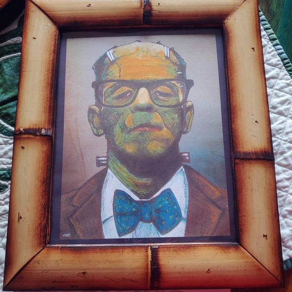 Professor Frankenstein - Classic Monsters Creature Glasses Bowtie ...