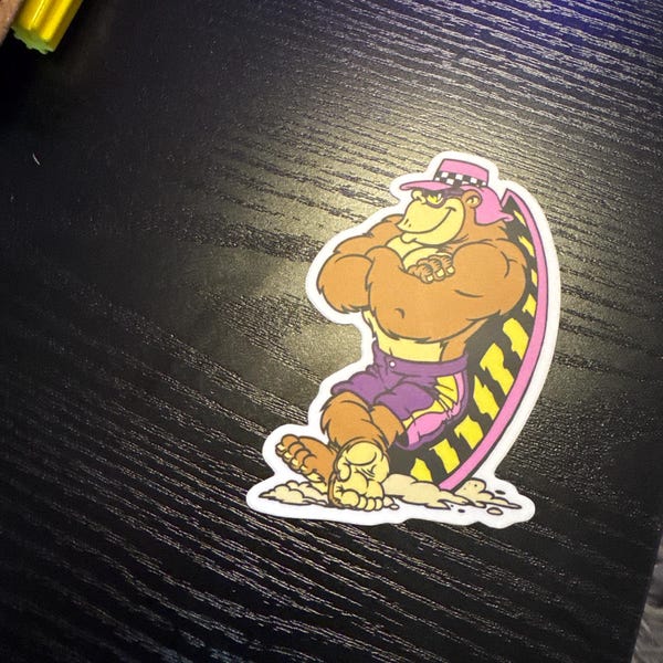 KRUSTY the CLOWN - Vinyl Weatherproof Sticker - the Simpsons - Herschel ...