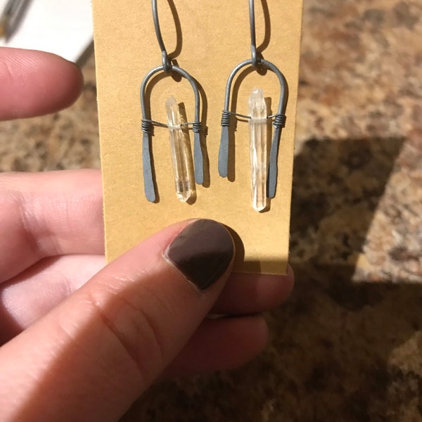 Wee Acorn // Tiny Brass Acorn Necklace - Etsy