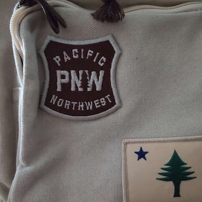 Pacific Northwest Patch PNW Mountain Oregon Washington - Etsy