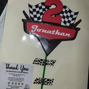 Cars Cake Topper - Etsy