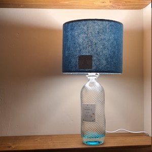 Harris Tweed Isle of Harris Gin Lamp - Etsy UK