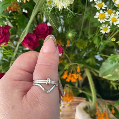 Sterling Silver Fidget Ring, Anxiety Ring, Spinner Ring, Fiddle Ring ...