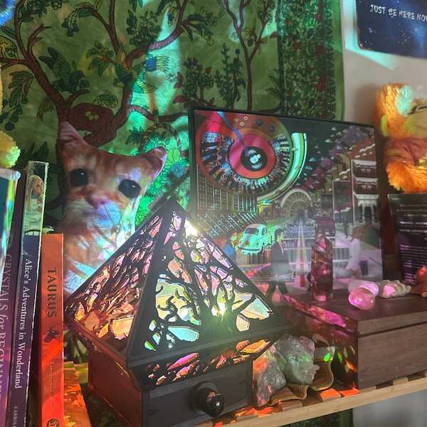 Haunted Forest Mood Light: A Table Lamp for Decorating Your Living Room ...