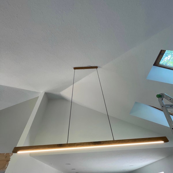 Fyra Oval Linear Suspension Chandelier | Pendant Chandelier | Dining ...