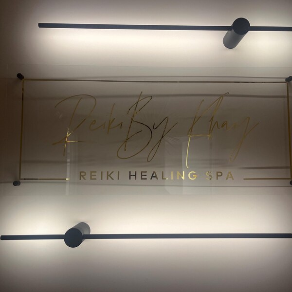 Business Table Sign, Acrylic Table Sign, Small Business Sign, Custom ...