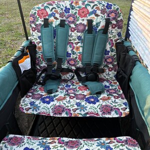 Hawaiian Floral Spandex Seat Covers and More Accessories for Wonderfold ...