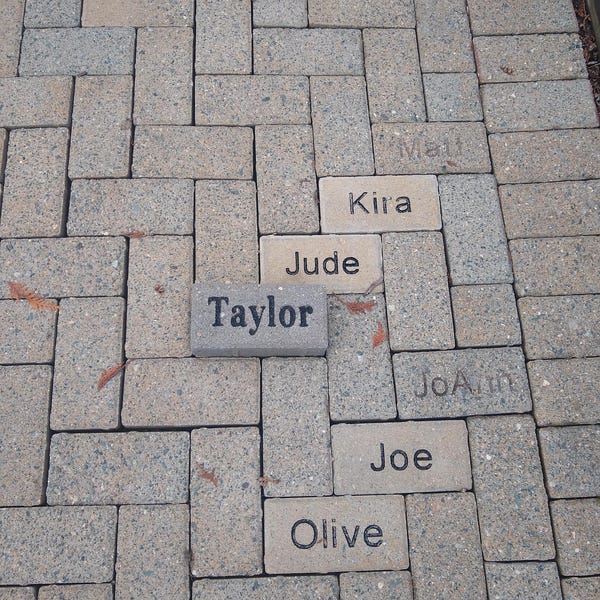 Personalized Engraved Bricks - Etsy