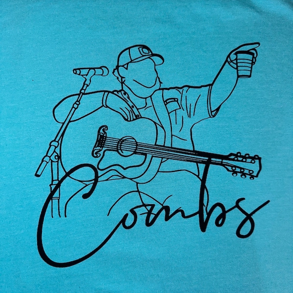 Luke Combs Outline Digital Download, Country Music Design - Etsy