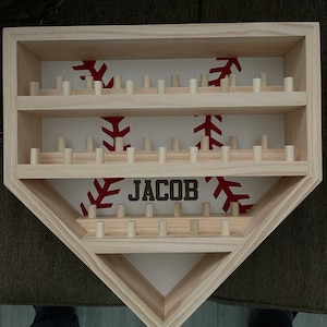 Baseball Home Plate Ring Display - Etsy