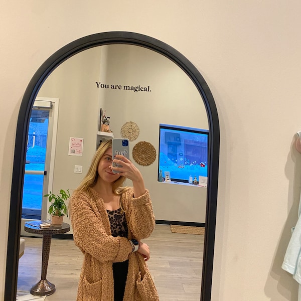 I Am Creating the Life I Want - Vinyl Mirror Decal - Positive ...