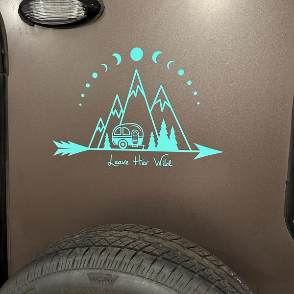 Custom Sticker for Caravan, Trailer, RV and Camper – Custom Trailer ...