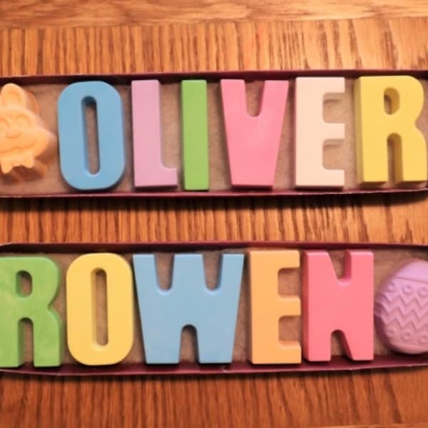 Personalized NAME SIDEWALK CHALK: Custom Gift for Kids, Easter Basket ...
