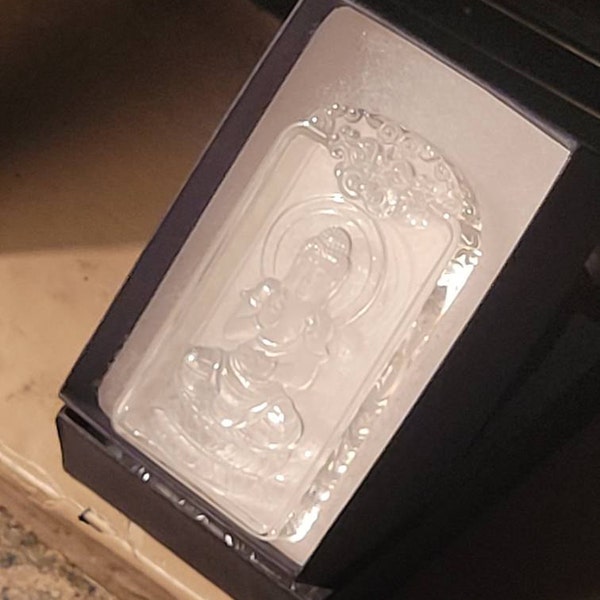 Spirited Away Chibi No Face in Bathhouse Pool - Rose Quartz Carving (0 ...