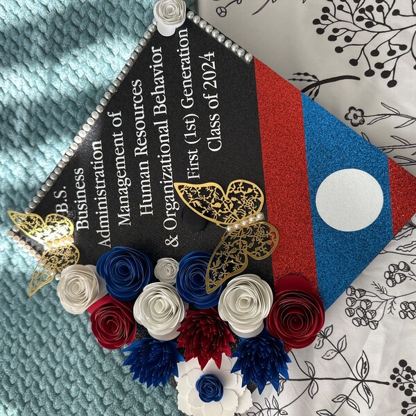 Graduation Cap Decor | Graduation Cap Topper | Dominican Republic | Cap ...