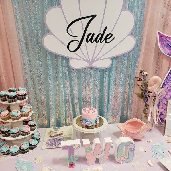 Iridescent Seashell Party Confetti 0.8oz | Under the Sea Birthday Decor ...