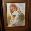 Jesus Hugging Dog With Floppy Ears, Stray Dog Love - Etsy