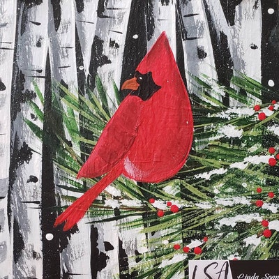 Hand Painted Winter Slate, Winter Welcome Sign, Winter Door Hanger ...