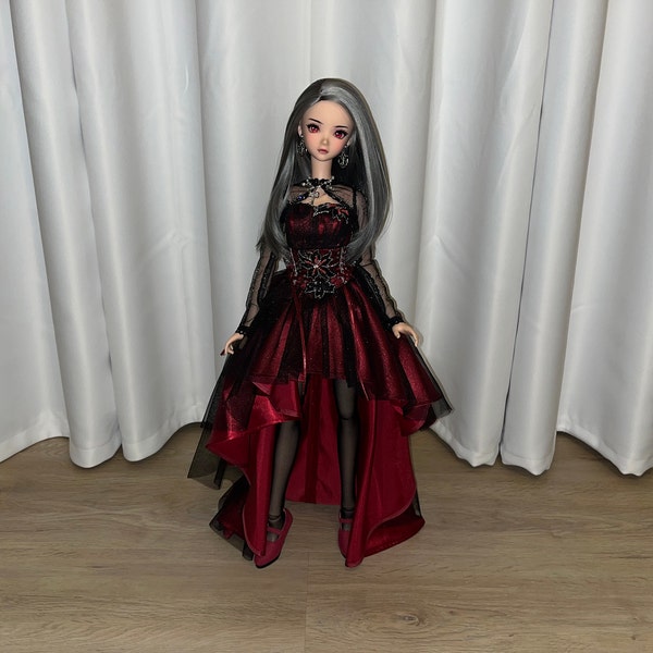 DD, Smartdoll, BJD Dress Set-european Classic Dress-cherry Blossom - Etsy