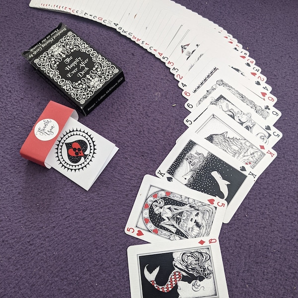 Fairy Tale Playing Card Deck, Playing Cards, Art Playing Cards ...