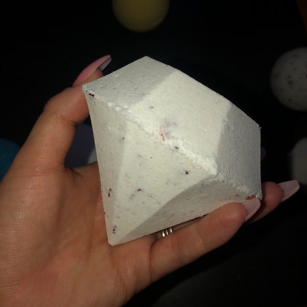 Diamond 2-part Plastic Mold, Diamond Mold, Bath Bomb Mold, Soap Mold, 2 ...