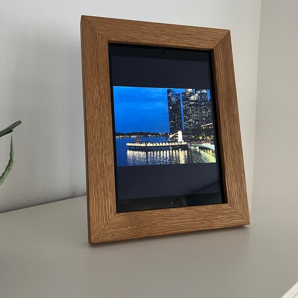 Frame for Ipad, Oak Hardwood Tablet Mounting Frame, Holder for iPad ...