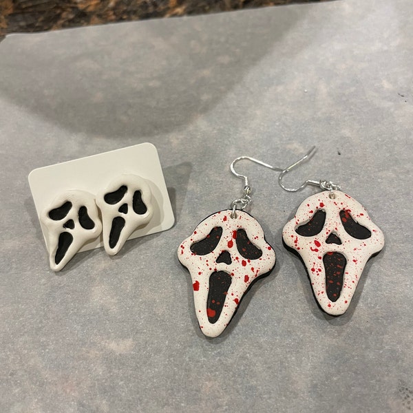 Halloween Scream Mask Polymer Clay Cutter | Halloween Clay Cutter |fall ...
