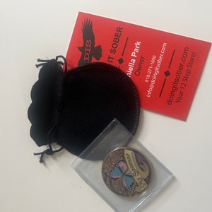 Stainless Steel AA Recovery Ring With Alcoholics Anonymous - Etsy