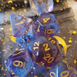 Lotus and Koi Giant D20 Flower and Fish Dice for Dungeons and - Etsy