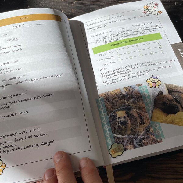 Puppy Journal : A Guided Journal to Document the First Year With Your ...