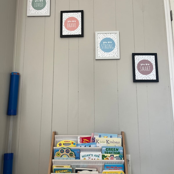 Positive Affirmations for Kids, Boho Classroom Decor, Classroom Posters ...