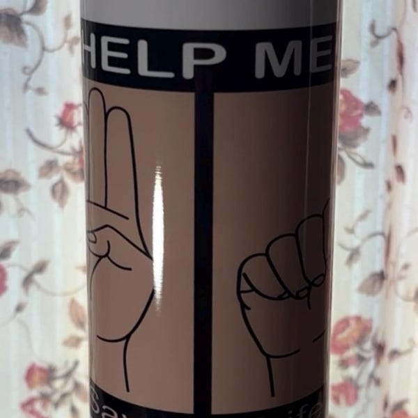 Signal for Help Hand Sign: Printable Art (digital Download) - Etsy