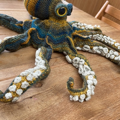 Realistic Octopus Crochet Pattern by Crafty Intentions DIGITAL - Etsy